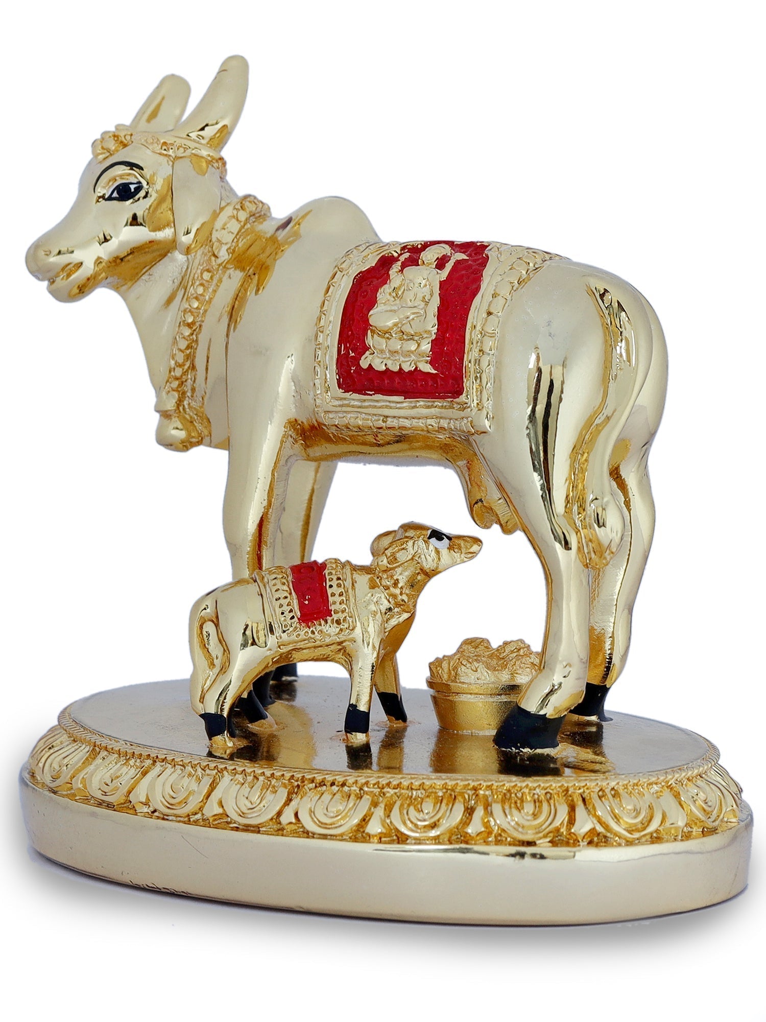 Gold Plated Resin Cow – Raya