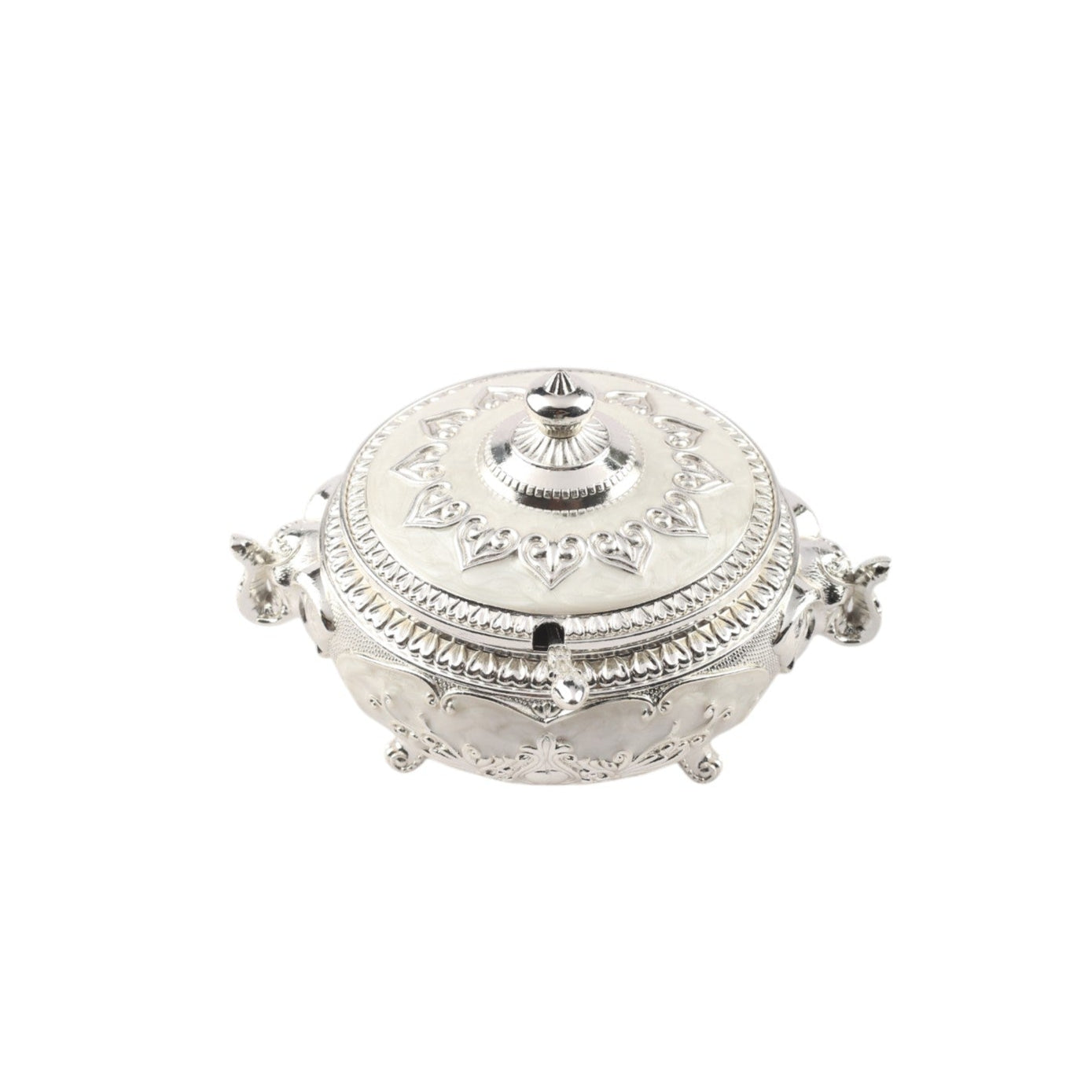 Side-Elephant Sugar Pot – Enamel Finish – Raya