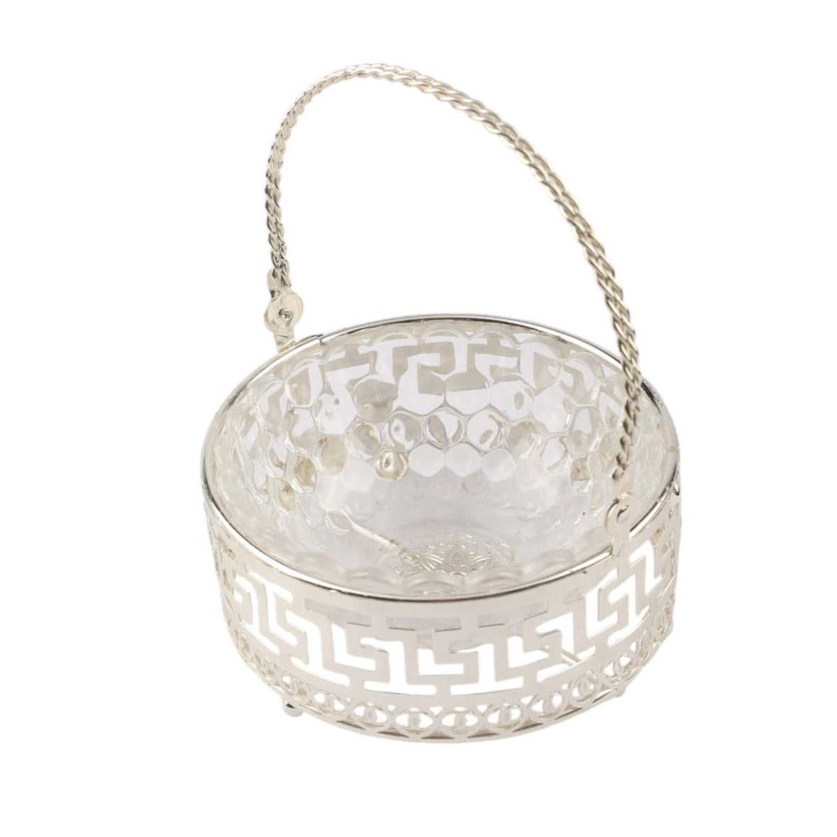 Glass with Pattern Basket – Raya